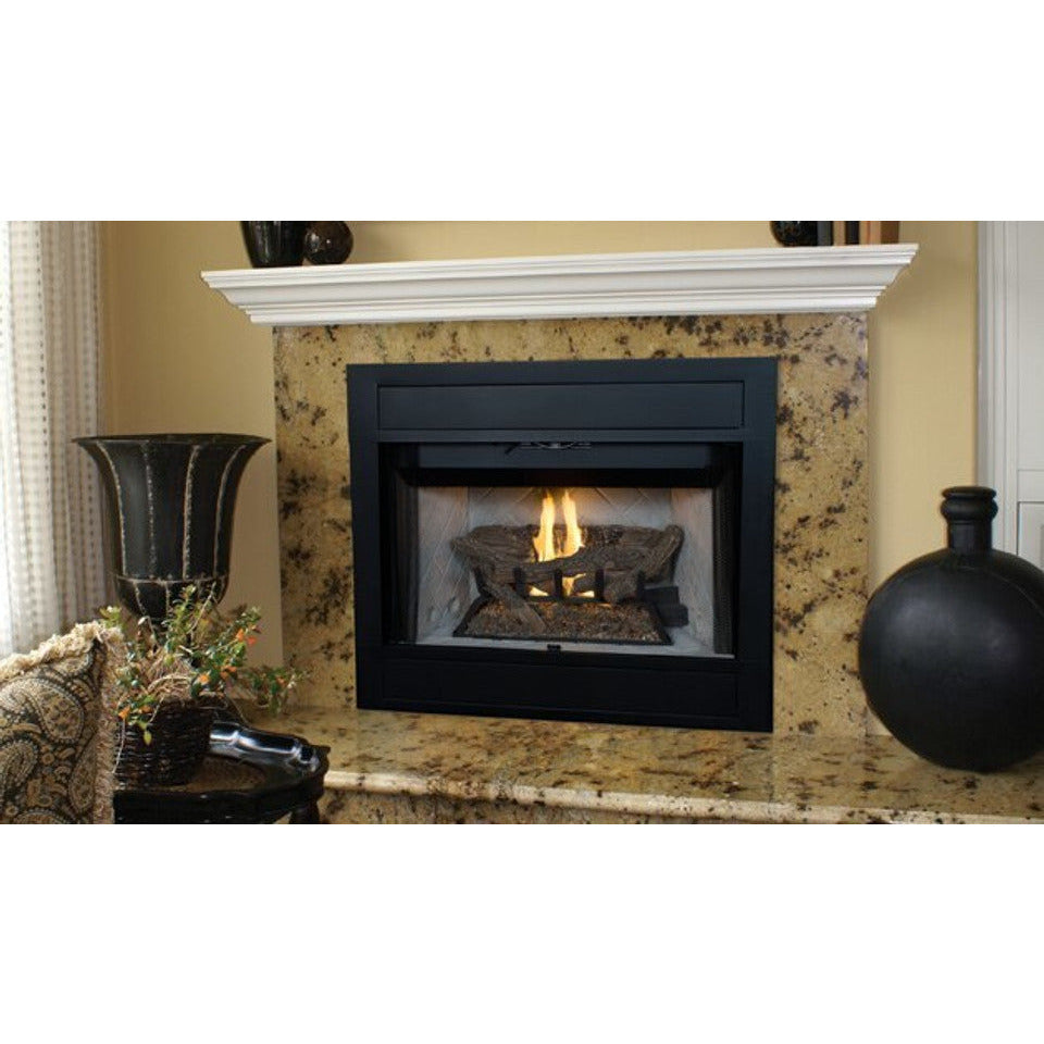 Superior 42" BRT4542 White Herringbone Refractory Panel B-Vent Gas Fir ...
